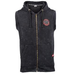 Gorilla Wear Zip-Up Hoodie male Black size 4XL