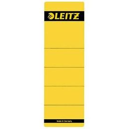 AKTION: 10 Leitz Ordneretiketten 1642 gelb für 8,0 cm Rückenbreite mit Prämie nach Registrierung