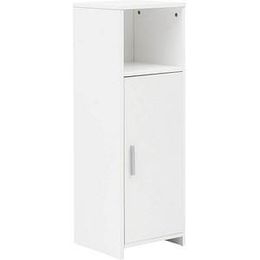 Wohnling Badschrank WL5.753 weiß 30,0 x 30,0 x 96,0 cm