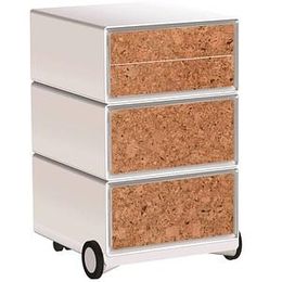 PAPERFLOW easyBox Contents Rollcontainer weiß, bunt 4 Auszüge 39,0 x 43,6 x 64,2 cm