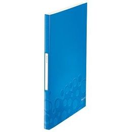 Leitz WOW Sichtbuch DIN A4, 40 Hüllen blau-metallic, 1 St.