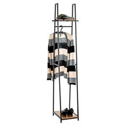 HAKU Möbel Kleiderständer 25993 eiche Metall 38,0, x 166,0 cm