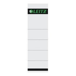 AKTION: 10 Leitz Einsteck-Rückenschilder 1607 grau für 8,0 cm Rückenbreite mit Prämie nach Registrierung