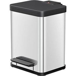 Hailo Öko uno Plus M Mülleimer 17,0 l silber