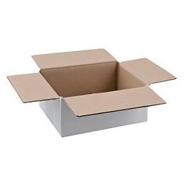 20 Nestler Wellpapp-Faltkartons 1-wellig weiß 22,5 x 16,0 x 10,2 cm Außenmaß