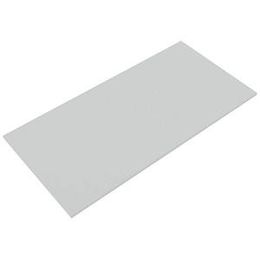ith möbel Tischplatte platingrau rechteckig 120,0 x 60,0 x 2,5 cm