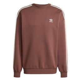 adidas originals Sweatshirt 'Adicolor' Herren Gr&ouml;&szlig;e XXL schoko / wei&szlig;