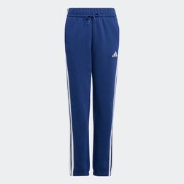 adidas Sportswear Sporthose 'Essentials' Jungen Größe 176 dunkelblau / weiß