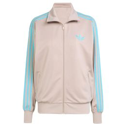 adidas originals Zip-Up Hoodie 'Adicolor Classic Firebird' female Brown size XXS