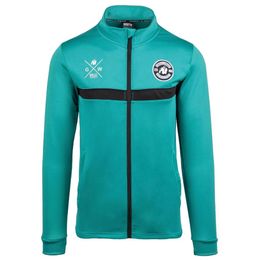 Gorilla Wear Sportjacke 'Vernon' Herren Größe XL türkis / schwarz / weiß