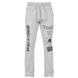 Gorilla Wear Sweatpants 'Colorado' Herren Größe L grau / schwarz