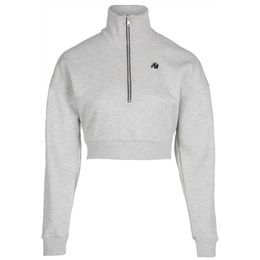 Gorilla Wear Sportsweatshirt 'Ocala ' Damen Größe XL grau / schwarz