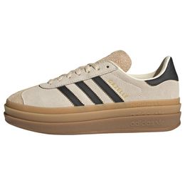 adidas originals Sneaker 'Gazelle Bold' Damen Größe 42 gold / schwarz / wollweiß