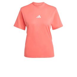 adidas Sportswear Funktionsshirt 'Essentials' Damen Größe 5XL/6XL koralle / weiß