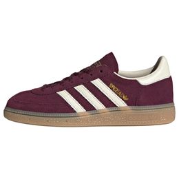 adidas originals Sneaker 'Handball Spezial' Herren Gr&ouml;&szlig;e 42.5/43 gold / weinrot / wei&szlig;
