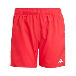 adidas Sportswear Athletic Swimwear '3-Stripes Swim Shorts' boy Red size 116