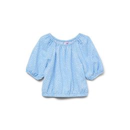 Vero Moda Girl Bluse 'VMHaya' M&auml;dchen Gr&ouml;&szlig;e 146/152 blau / wei&szlig;