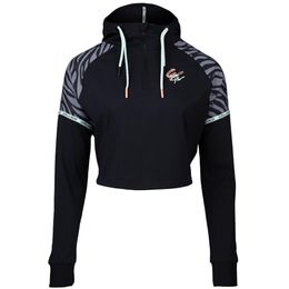 Gorilla Wear Sweatshirt 'Zion' Damen Größe XS grau / schwarz