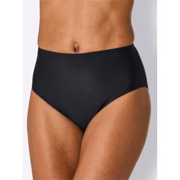 feel good Damen Bikini-Slip in Uni, schwarz, Gr&ouml;&szlig;e 44