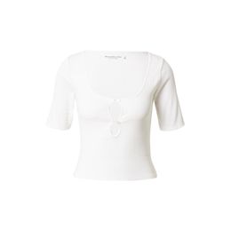 Abercrombie & Fitch Abercrombie & Fitch T-Shirt Damen Gr&ouml;&szlig;e L wei&szlig;