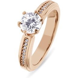 JETTE Ring Damen Größe 53 rosegold