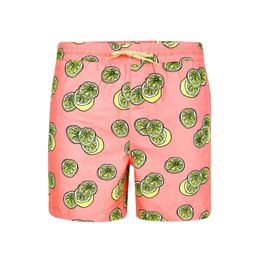 Threadbare. Threadbare Badeshorts Herren Größe S gelb / pink / weiß