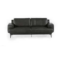 2-Sitzer W.Schillig, grau (anthrazit), B:213cm T:94cm, Sofas