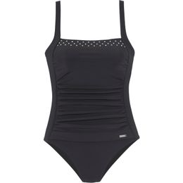 Lascana Damen Badeanzug, schwarz, Gr&ouml;&szlig;e 38B