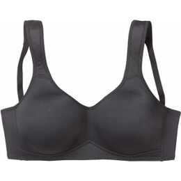 Nuance by Lascana Damen T-Shirt-BH, schwarz, Gr&ouml;&szlig;e 100C