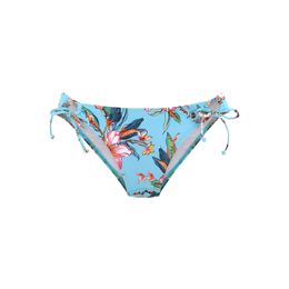 Lascana Damen Bikini-Hose, hellblau-bedruckt, Gr&ouml;&szlig;e 38