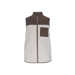Tchibo - Teddy-Weste - Damen - Gr. 40 - beige