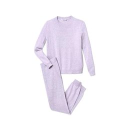 Tchibo - Feinstrick-Hausanzug - Damen - Gr. XL - lila