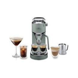 De'Longhi Dedica Duo EC890.GR, Espressomaschine hellgr&uuml;n, Cold Brew