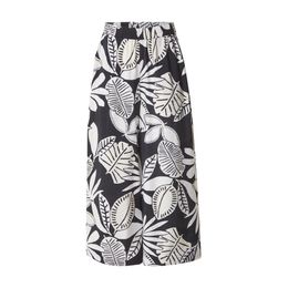 s.Oliver Hose Damen Größe 40 schwarz / weiß