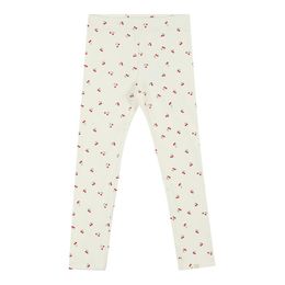 Only Mini Leggings 'KMGTRINNY' Mädchen Größe 104 creme / grasgrün / rot
