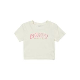 Roxy T-Shirt 'Baby One More Time' M&auml;dchen Gr&ouml;&szlig;e 140/146 creme / kiwi / hellpink