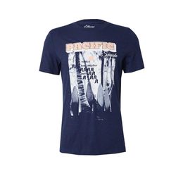 s.Oliver Shirt male Blue size S
