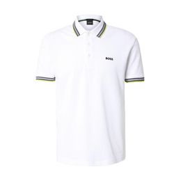 BOSS Poloshirt 'Paddy' Herren Größe S limette / schwarz / weiß