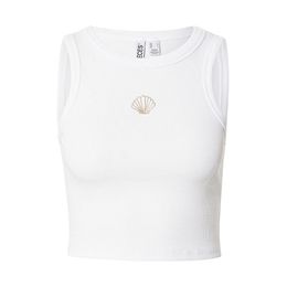 Pieces Top 'PCMIMI' female White size L