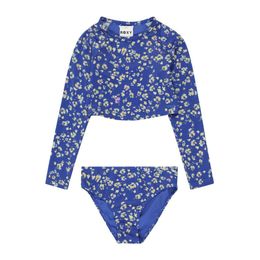 Roxy Athletic Swimwear 'SHADOW FLORAL' girl Blue size 6