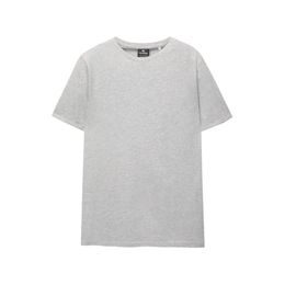 Pull&Bear Pull&Bear T-Shirt Herren Gr&ouml;&szlig;e XS graumeliert