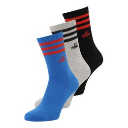 adidas originals Socken '100 Thieves' Damen Größe 40/42 royalblau / graumeliert / rot / schwarz