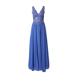 Mascara Kleid Damen Gr&ouml;&szlig;e 34 saphir / royalblau / silber Winterkleid