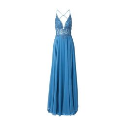 Mascara Evening Dress female Blue size 32
