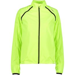 CMP Fahrradjacke Damen - gelb - Gr. 36 - Polyester