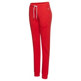 H.I.S. H.I.S Damen Sweathose, rot, Gr&ouml;&szlig;e 32/34
