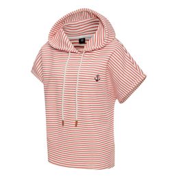H.I.S. H.I.S Damen Sweatshirt, rot-offwhite, Gr&ouml;&szlig;e 44/46