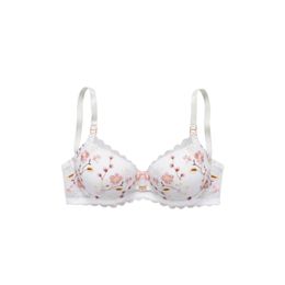 Lascana Damen Schalen-BH, wei&szlig;-rosenholz, Gr&ouml;&szlig;e 90E