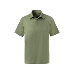 John Devin Herren Poloshirt, khaki / blau, Gr&ouml;&szlig;e L (52/54)