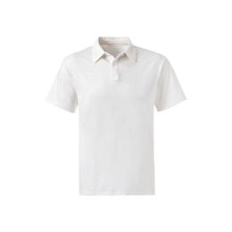 John Devin Herren Poloshirt, offwhite / hellblau, Gr&ouml;&szlig;e L (52/54)